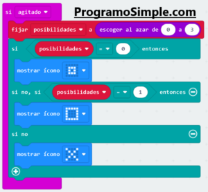 Piedra, Papel y Tijera con MicroBit - ProgramoSimple.com